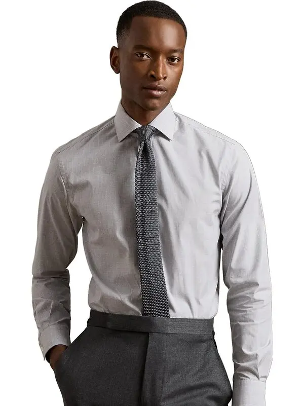 Ralph Lauren Mini-glen Check Twill Shirt - Grey