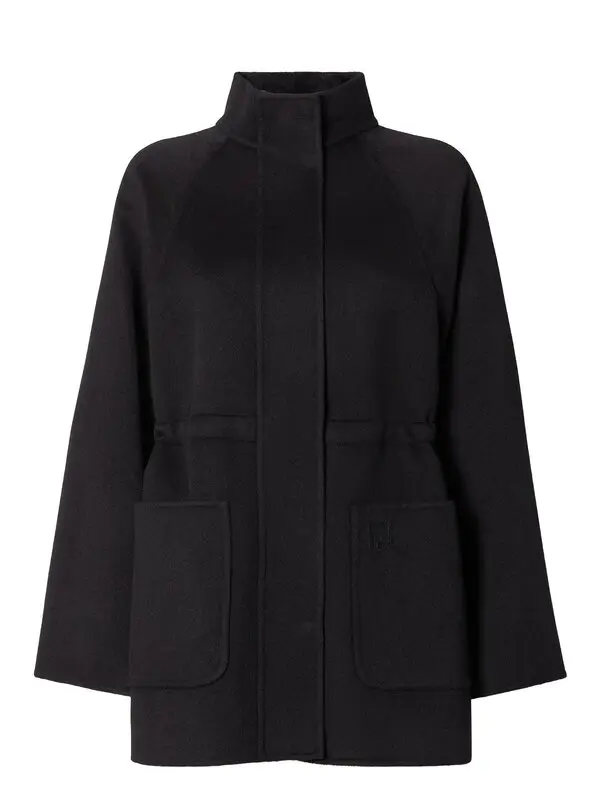 Fendi Wool Double Fabric Blouson - Black