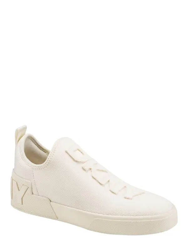 Dkny Maize Knit Slip-on Sneakers - Coconut