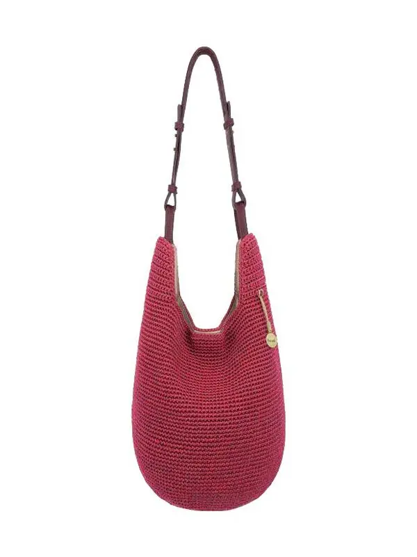 THE SAK Los Feliz Hobo Bag - Black Cherry Static