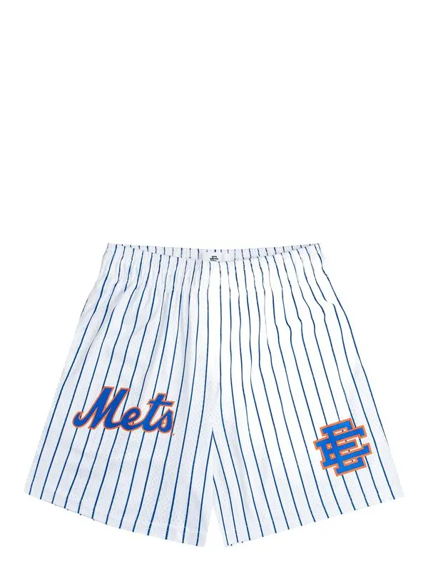 ERIC EMANUEL Ee Mets Athletic Shorts - White