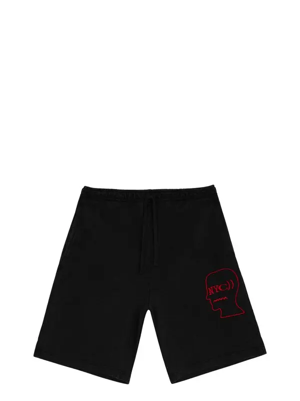 BRAIN DEAD X Coach Sweatshorts - Black