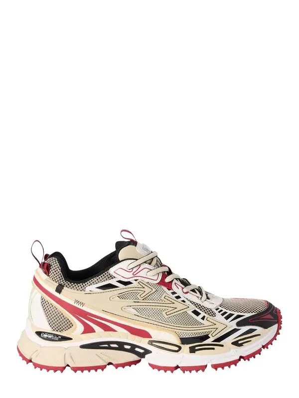 Off-White Be Right Back" Sneakers - Red