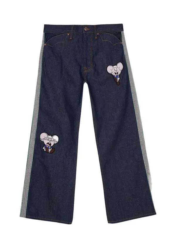 BRAIN DEAD X Coach Kachi Mouse Retro Jean 'dark - Blue