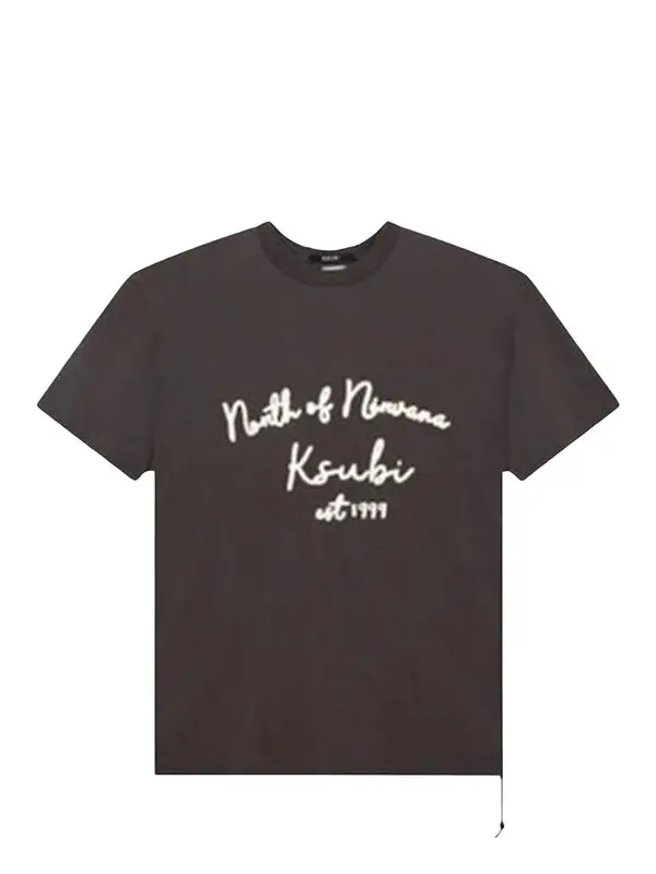 Ksubi Faded Short-sleeve Graphic Tee - Black