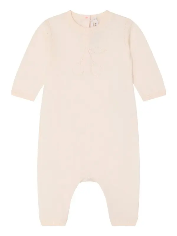 Bonpoint Organic Cotton Atilou Playsuit - Pink