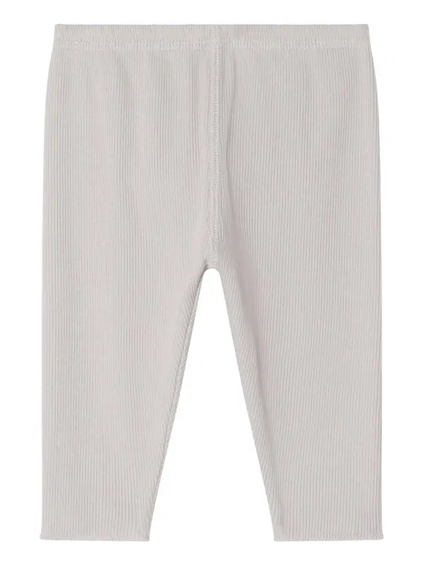 Bonpoint Ribbed Leggings - Turquoise