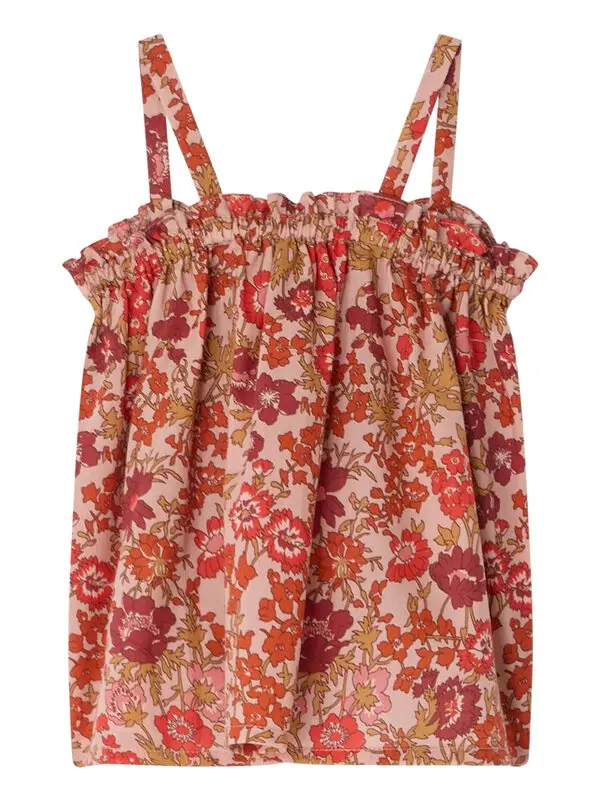 Bonpoint Sleeveless Floral Top - Pink