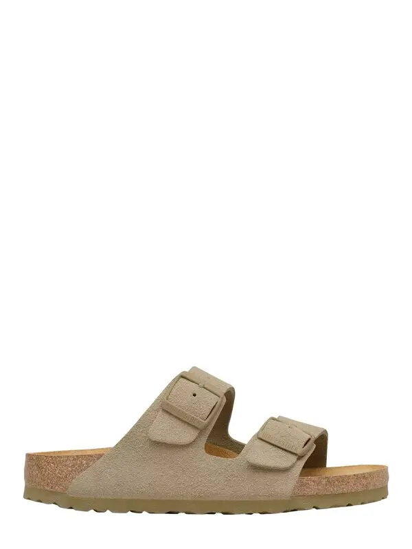 BIRKENSTOCK Arizona Suede Sandals - Khaki