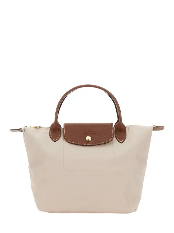 Longchamp Le Pliage Mini Tote Bag - Beige