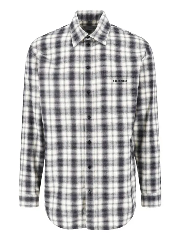 Balenciaga Cotton Jersey T-shirt With Rubber And Polyester Trim - Grey
