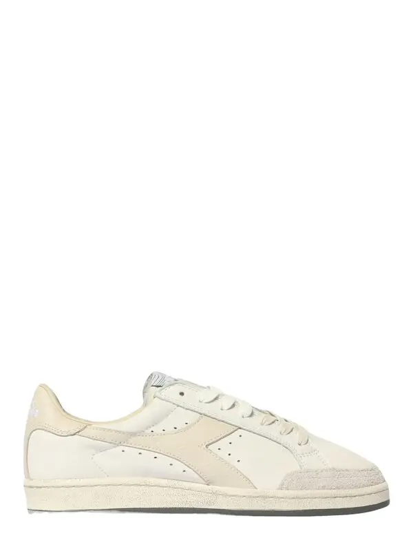 DIADORA 100% Bovine Leather Sneakers - White