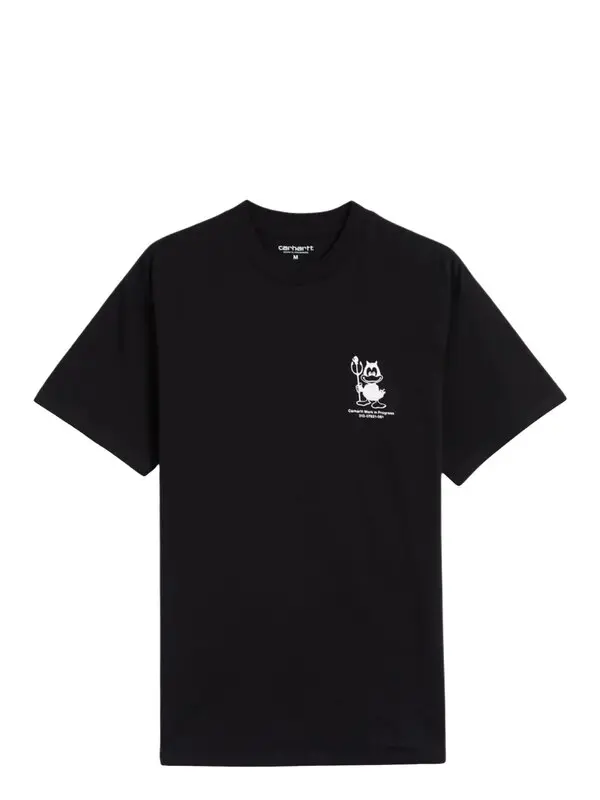 Carhartt Work In Progress 100% Cotton Workwear T-shirt - Black