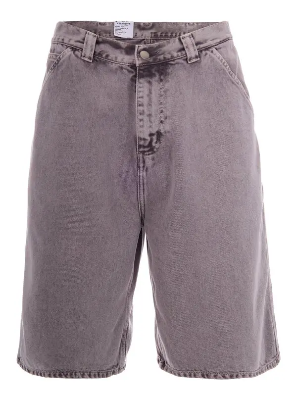 Carhartt Work In Progress Relaxed Fit Denim Shorts - Shale