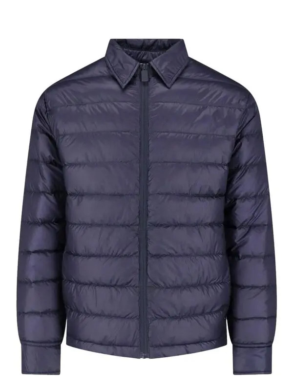 Aspesi Quilted Puffer Jacket - Blue