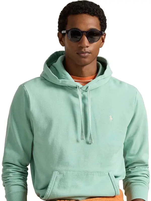 Ralph Lauren Loopback Cotton Hoodie - Celadon