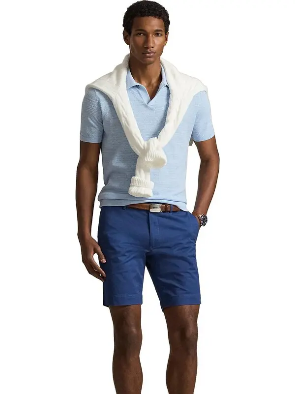 Ralph Lauren Slim Fit Chino Shorts - Night Navy