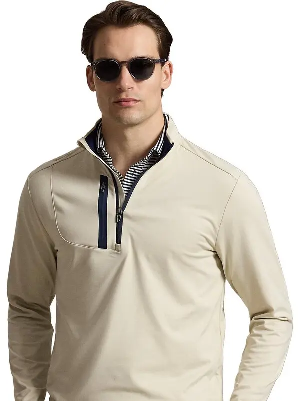 Ralph Lauren Stretch Jersey Pullover - Basic Sand