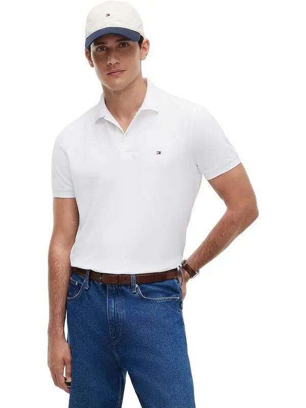 Tommy Hilfiger Regular Fit Th Performance Tech Polo - White