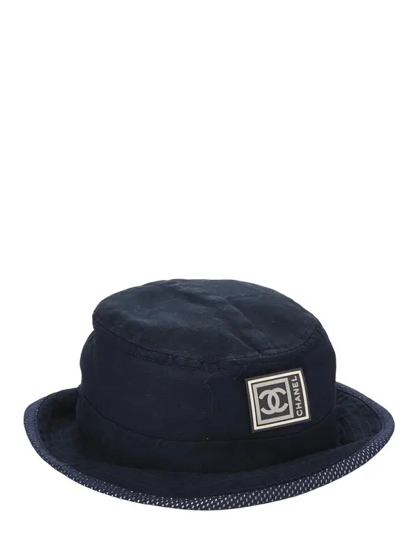 Chanel Sportline Bucket Hat - Navy