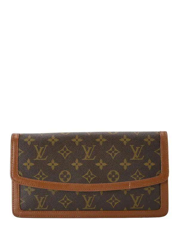 LOUIS VUITTON Monogram Canvas Pochette Dam - Brown