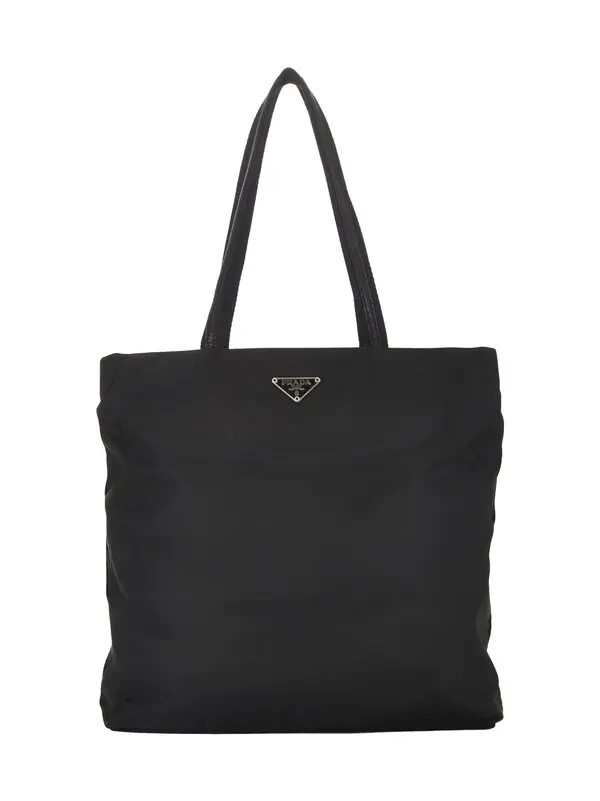Prada Nylon Tote Bag - Black