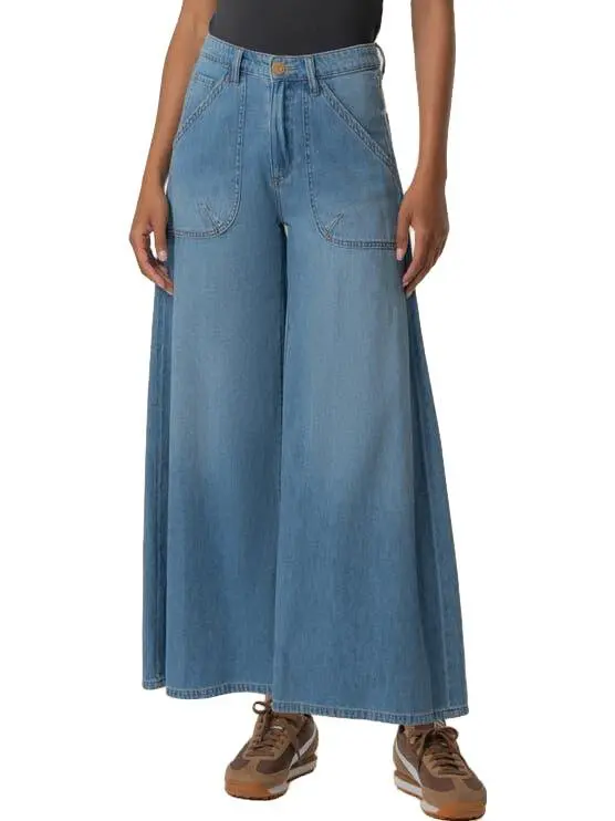 Kut From The Kloth Blake High Waist Super Wide Leg Jeans - Simulated