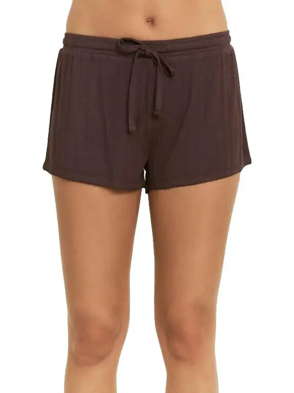 Honeydew Intimates Cloud Modal Sleep Shorts - Chocolate