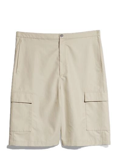 Gucci Cotton Nylon Twill Cargo Pants - Green
