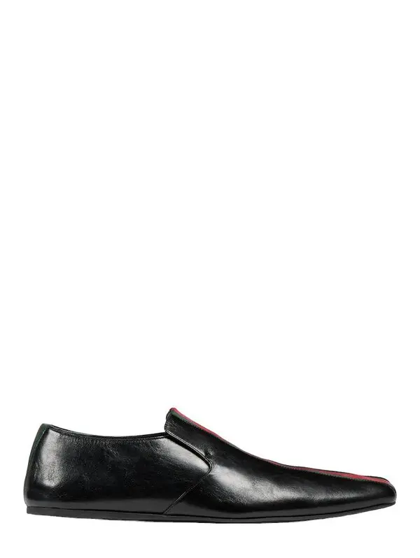 Gucci Cupertino Loafer In Leather - Black