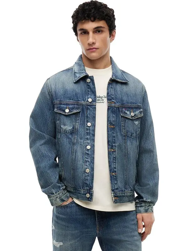 Tommy Hilfiger Denim Trucker Jacket - Denim Dark