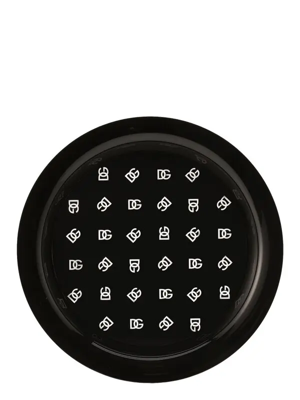 Dolce & Gabbana Round Printed Tray - Multicolor