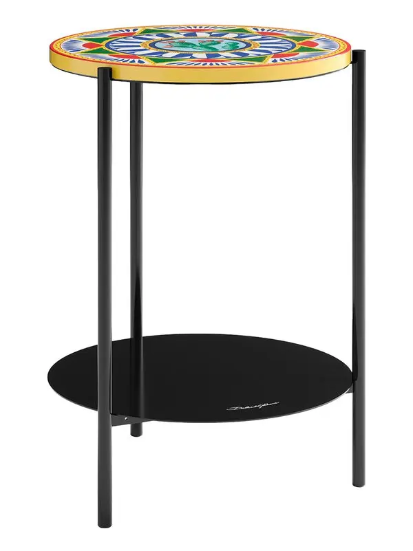 Dolce & Gabbana Amore Coffee Table With Removable Tray - Multicolor