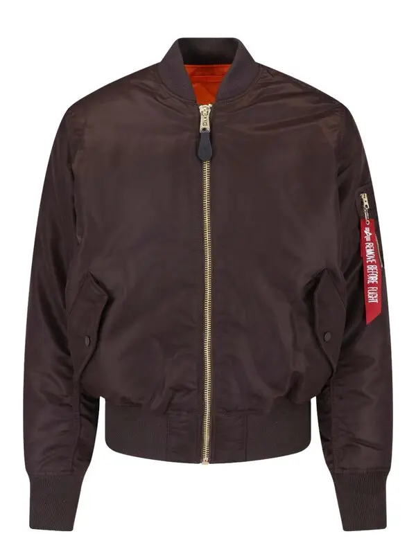 Alpha Industries Reversible Bomber Jacket Ma-1 - Brown