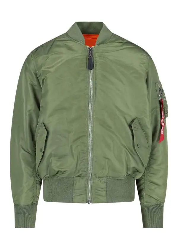 Alpha Industries Reversible Bomber Jacket Ma-1 - Green
