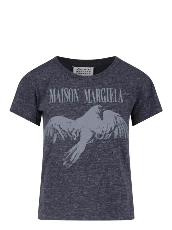 MAISON MARGIELA Bird" T-shirt - Gray