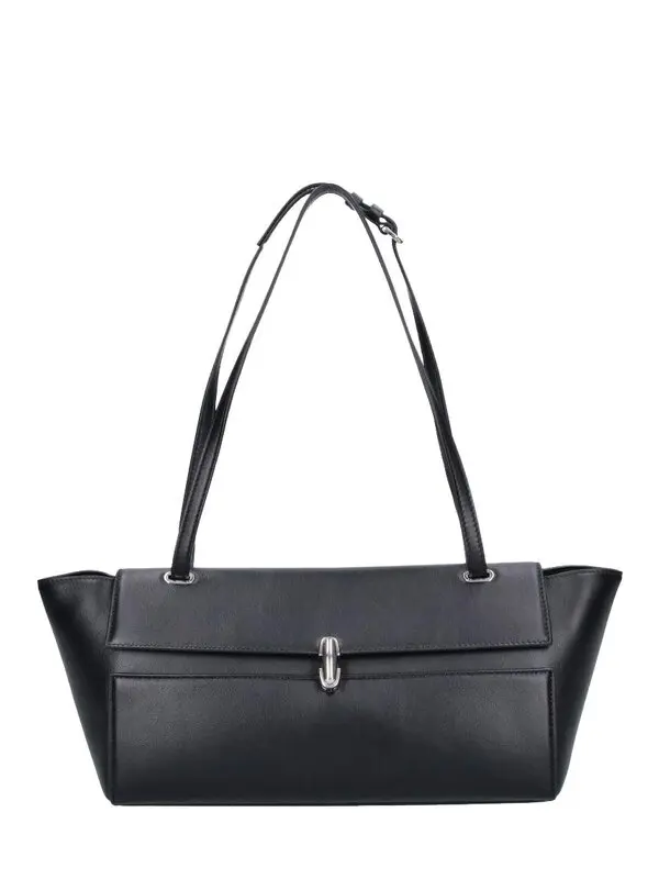 Savette Symmetry Trapeze Shoulder Bag - Black