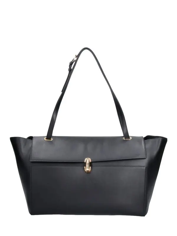 Savette Symmetry Trapeze Shoulder Bag - Black
