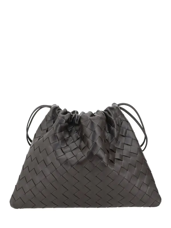 Bottega Veneta Medium Pouch Clutch Bag - Brown