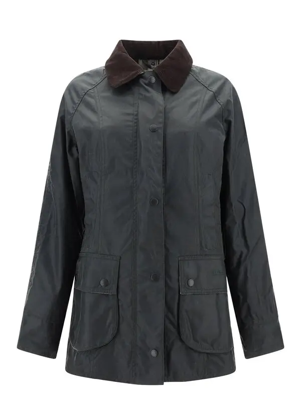 Barbour Breadnell Waxed Jacket - Green
