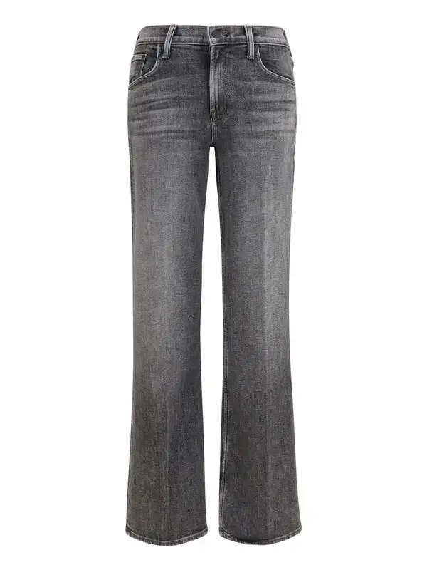 MOTHER The Bookie Sneak Jeans - Grey