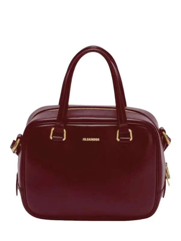 JIL SANDER Vision Small Crossbody Bag - Cherry
