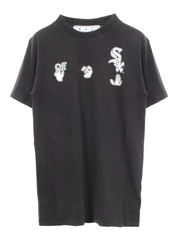 Off-White X Mlb 2010s Logo-print T-shirt - Black