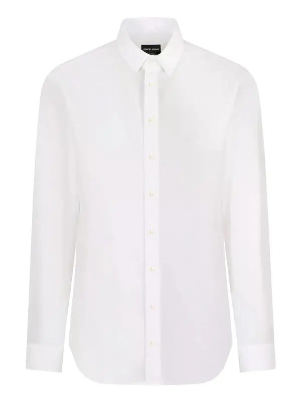Giorgio Armani Cotton Shirt - White