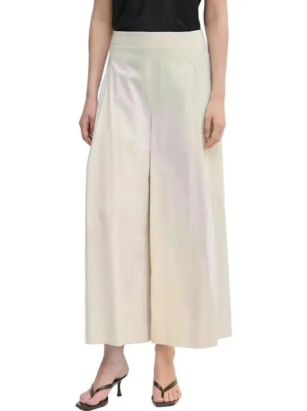 Joseph Ribkoff Wide-leg Palazzo Pants With Patch Pockets - Neutrals