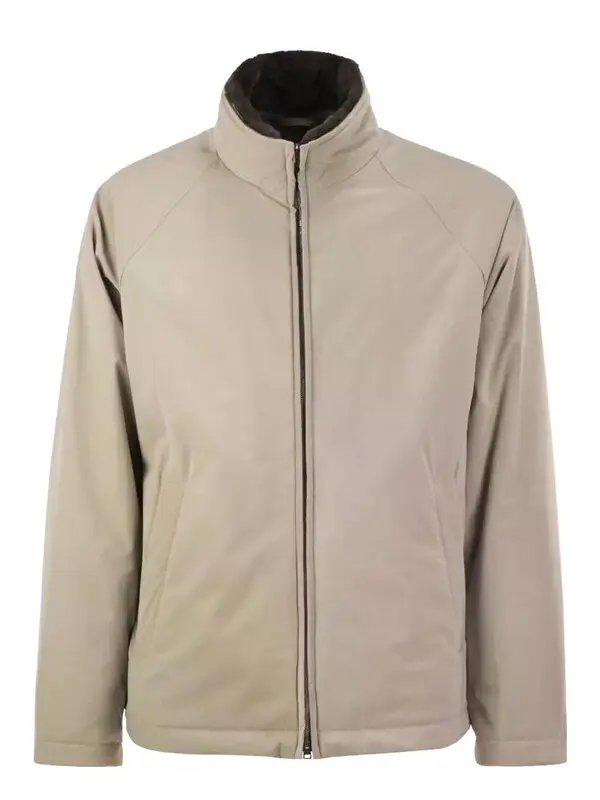Herno Faux-fur Lined Padded Jacket - Neutrals