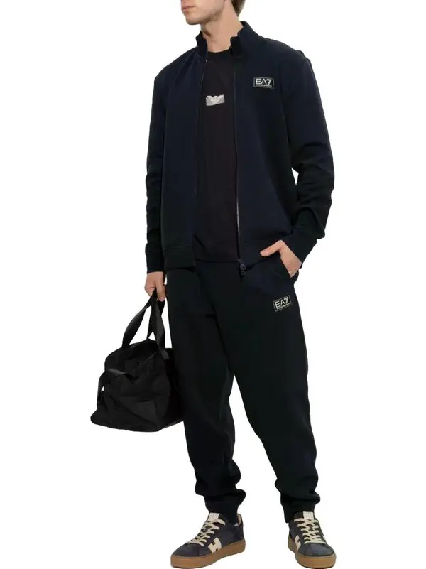EA7 Logo-patch Tracksuit - Blue