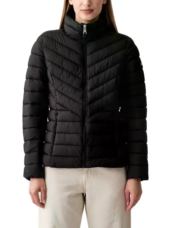 Dkny Quilted Puffer Jacket - Black