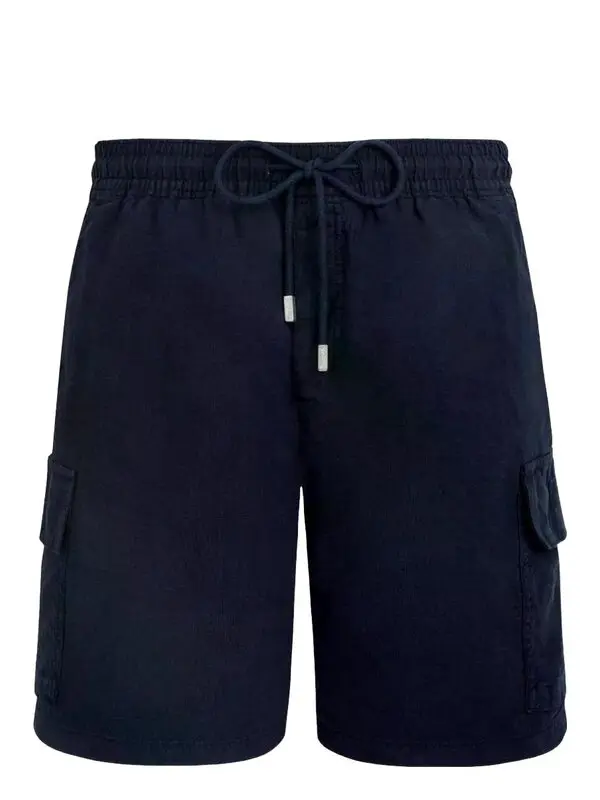 Vilebrequin Cargo Swim Shorts With Drawstring Waistband - Blue