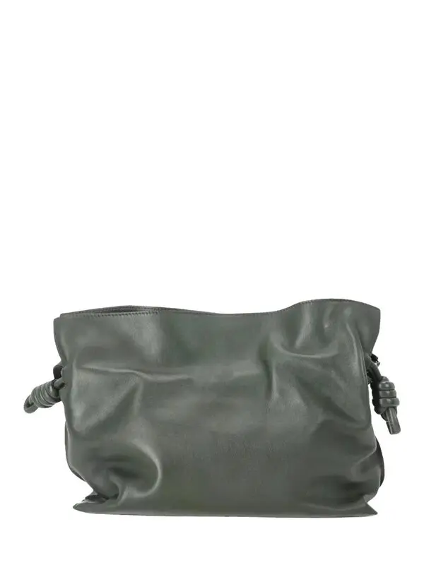 Loewe Flamenco Clutch Bag - Green